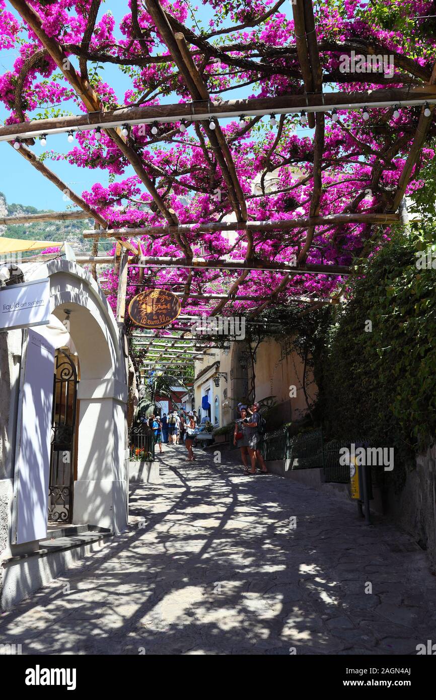 Positano italy walk hi-res stock photography and images - Alamy