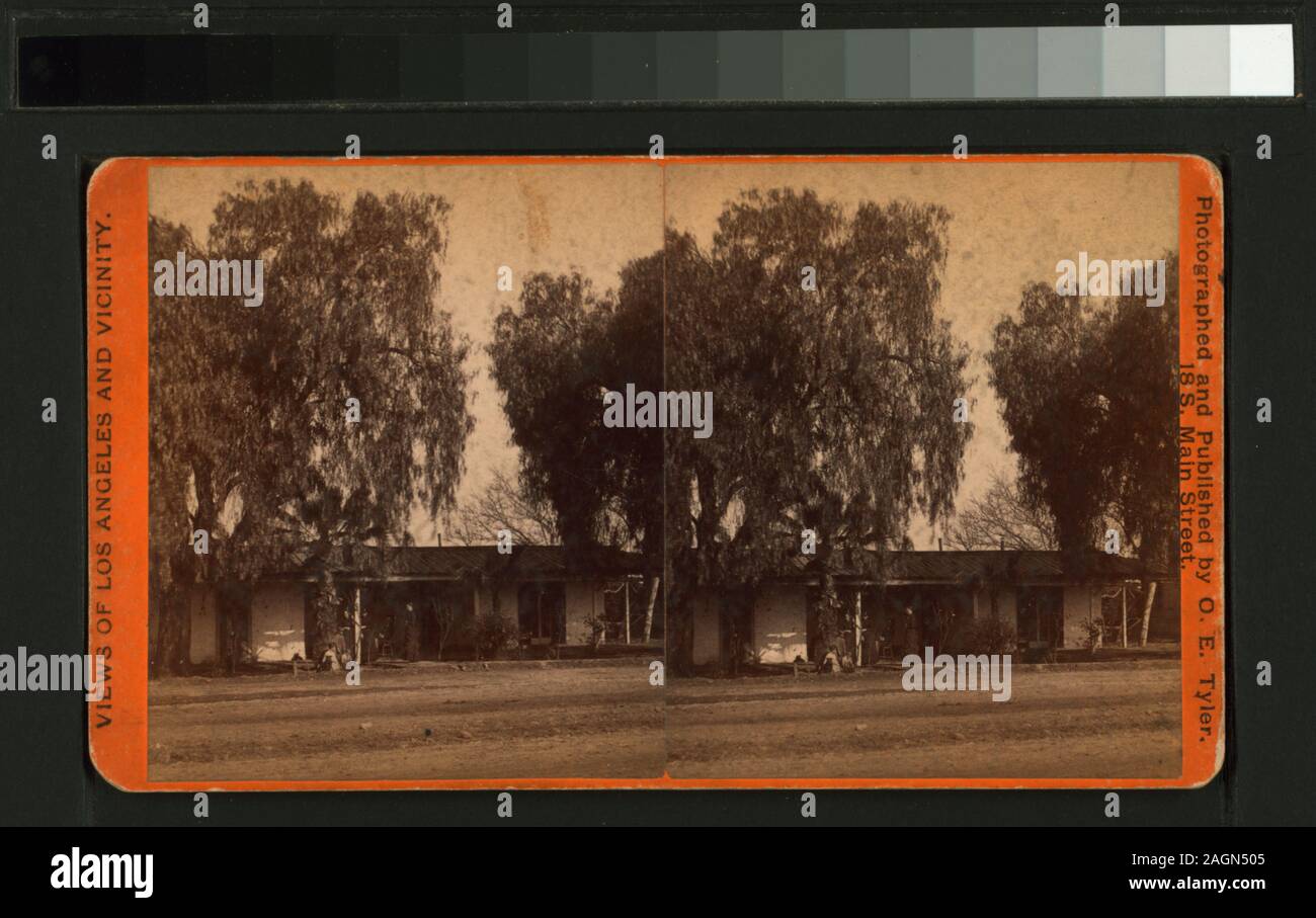 Old Mexican adobe house, Main St, Los Angeles Old Mexican adobe house ...