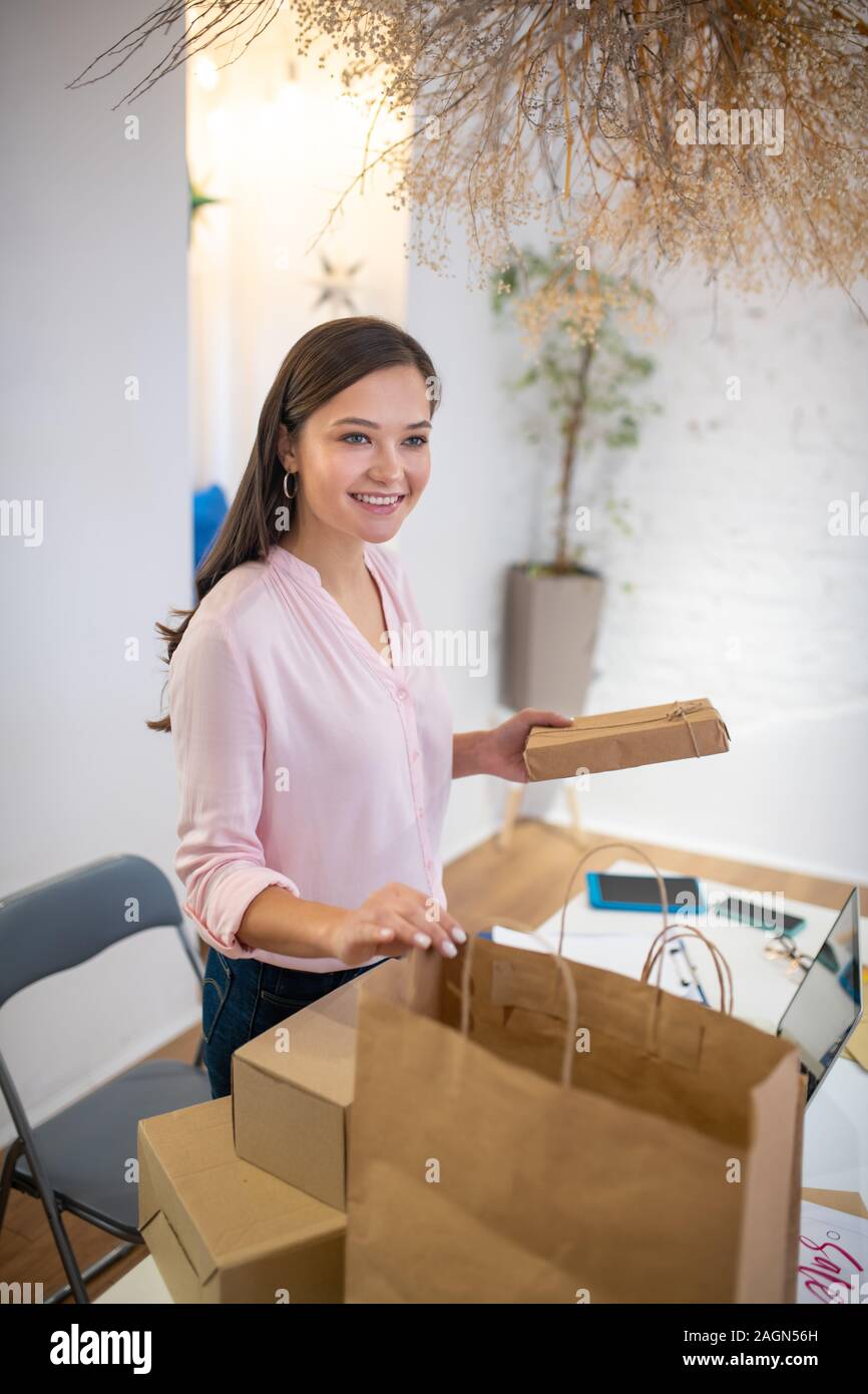 Preparing presents hi-res stock photography and images - Alamy