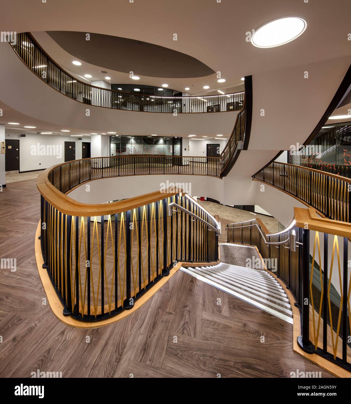Interior views of The Catalyst NICAD building on Newcastle Helix ...