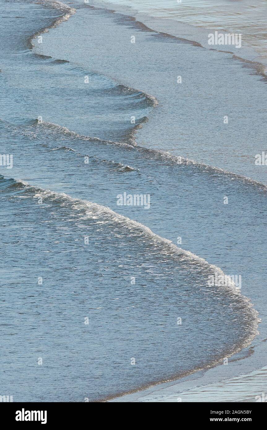 Tide patterns on Gairloch Beach, Scottish Highlands Stock Photo - Alamy
