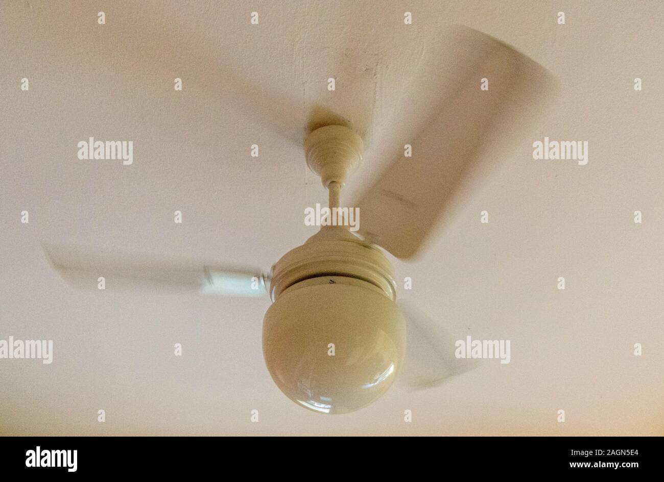 Ceiling fan in motion hi-res stock photography and images - Alamy