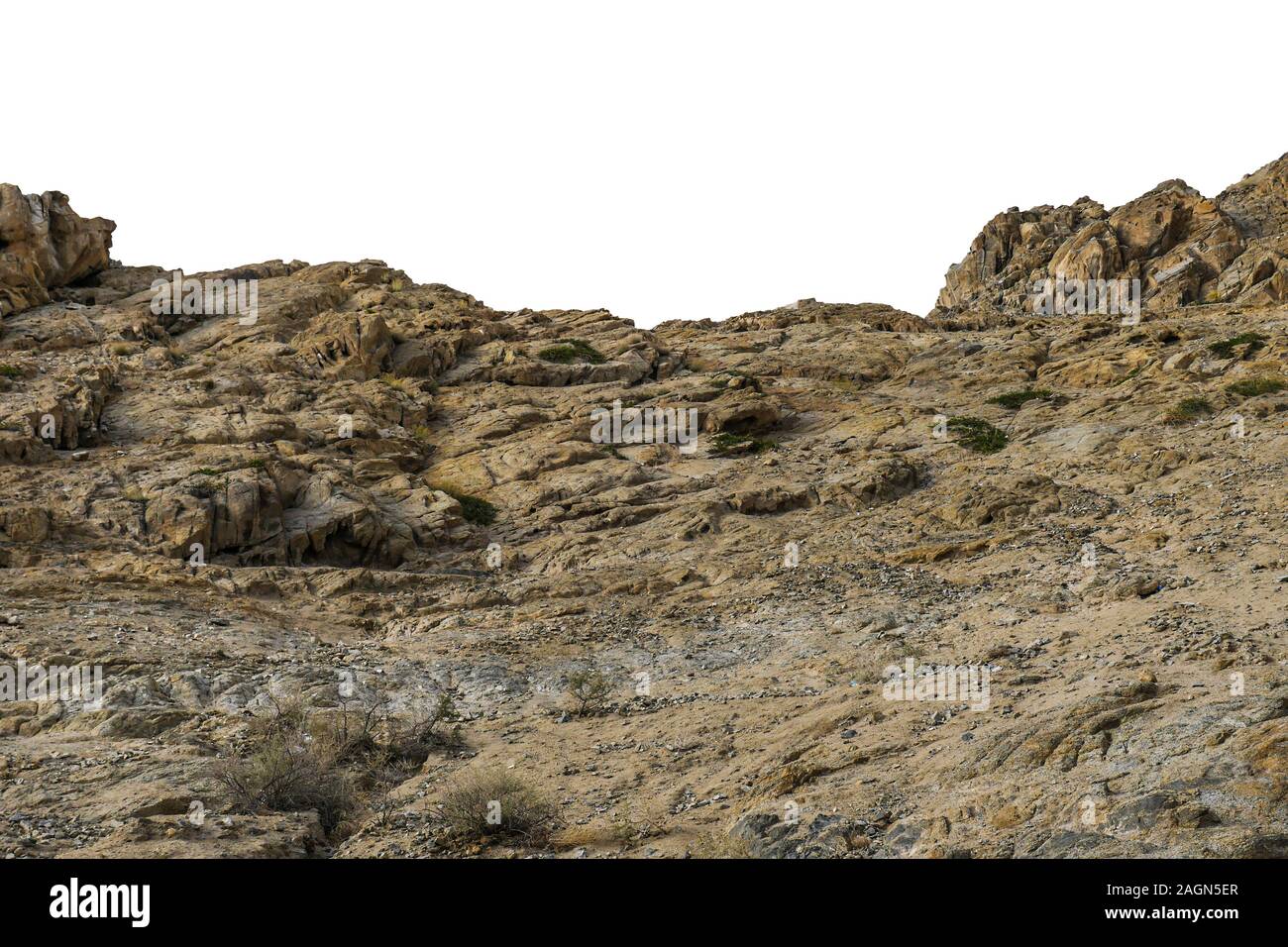 rock isolated on White background Stock Photo - Alamy