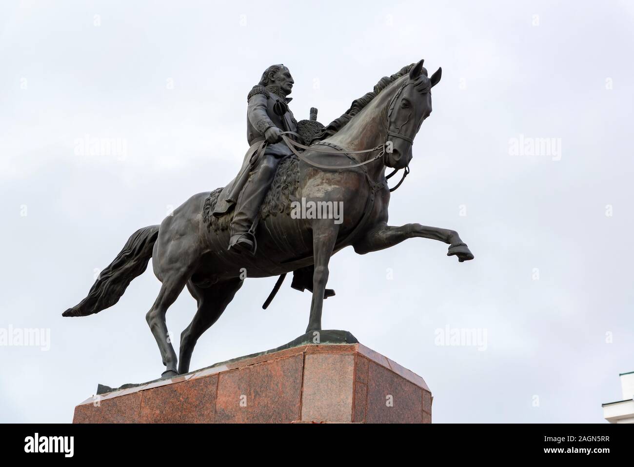 Monument to Hero of the Patriotic War of 1812-1814 Ataman of the Don ...