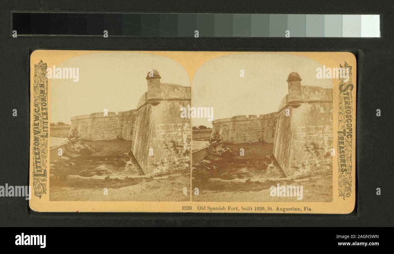 Old Spanish Fort, built 1620 St Augustine, Fla Old Spanish Fort, built ...