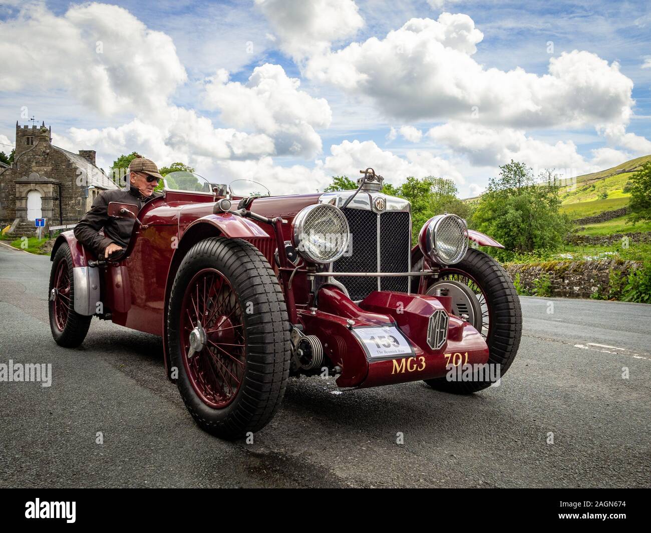 Rare Vintage MG Stock Photo - Alamy