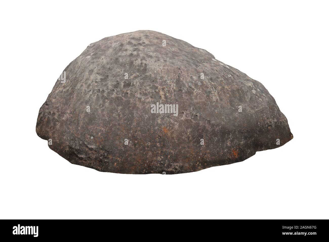 rock isolated on White background Stock Photo - Alamy