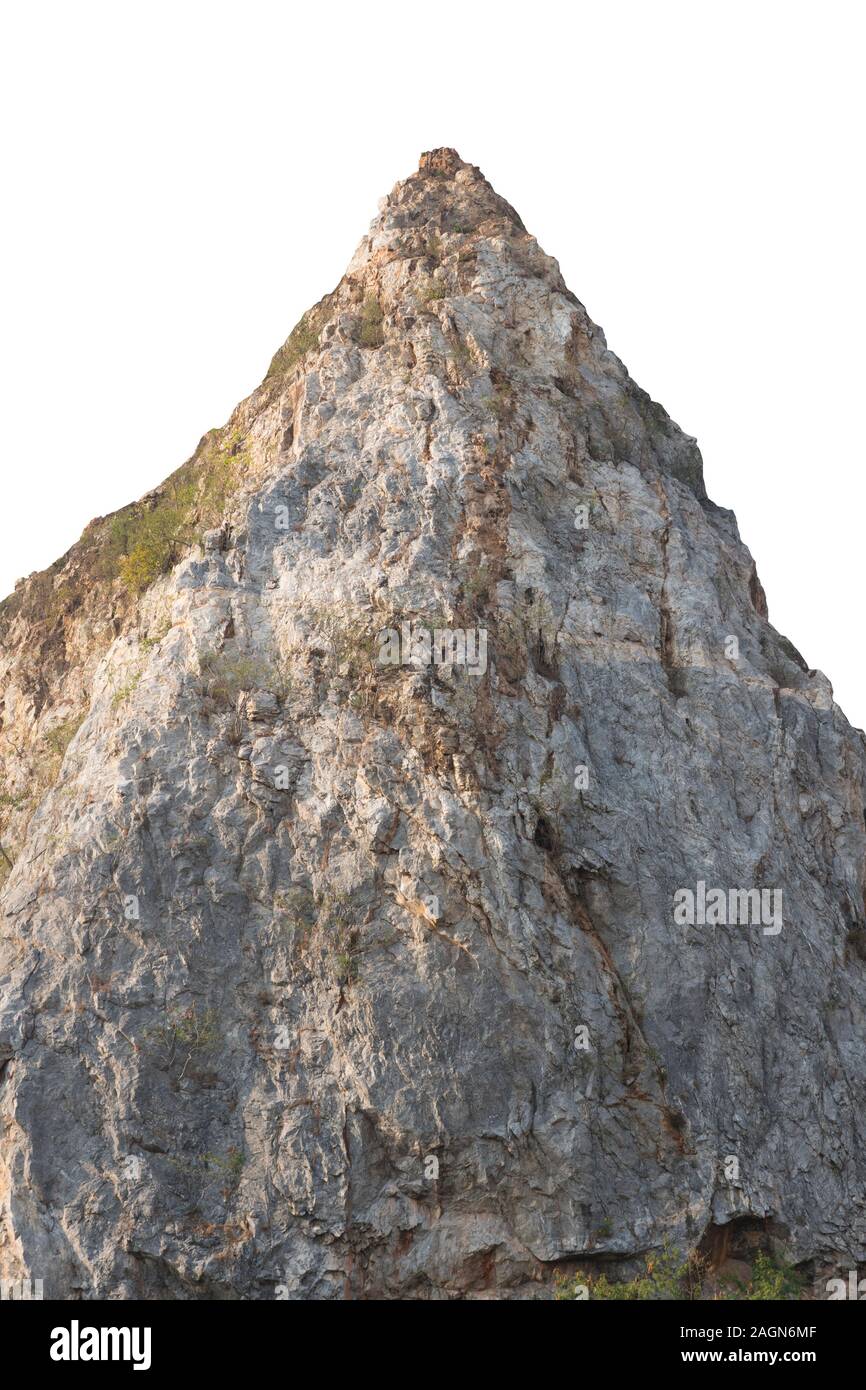 mountain isolated on White background Stock Photo - Alamy