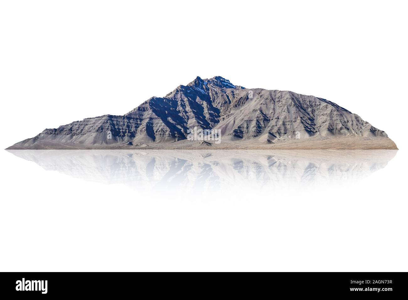mountain isolated on White background Stock Photo - Alamy