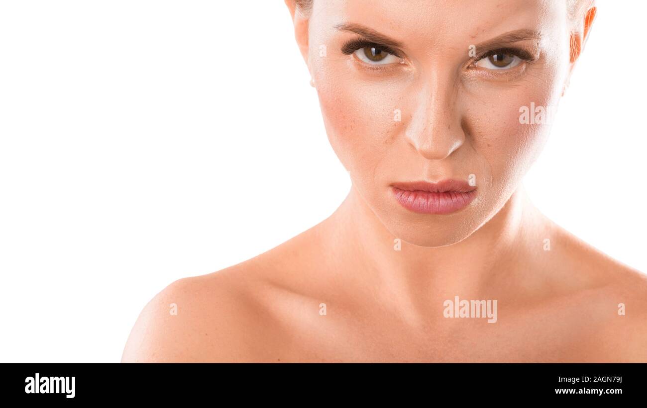 Anger angry face hi-res stock photography and images - Alamy