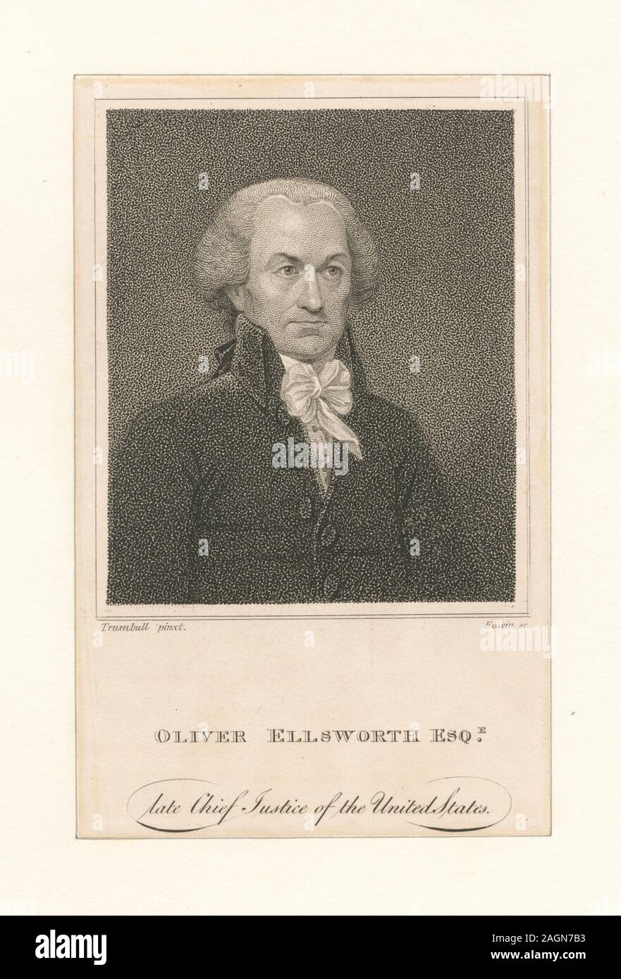 Chief justice oliver ellsworth hi-res stock photography and images - Alamy