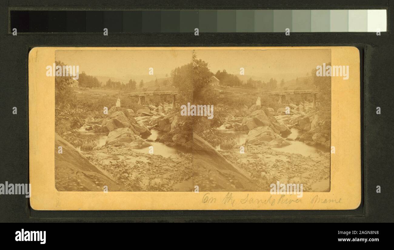 On the Sandy River, Me On the Sandy River, Me.; On the Sandy River, Me ...