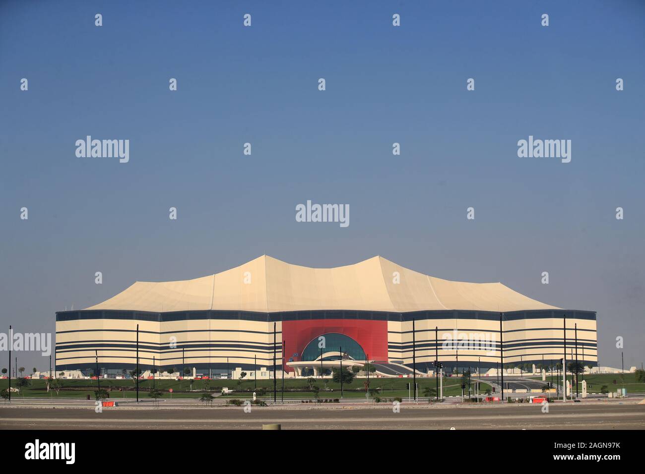 A general view of the Al Bayt stadium in Al Khor, Qatar Stock Photo - Alamy