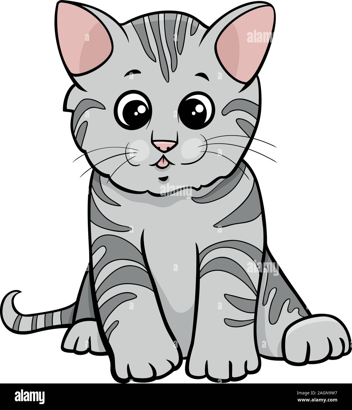 Gray Cat Clipart