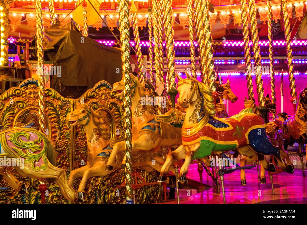 Lincoln carousel hi-res stock photography and images - Alamy