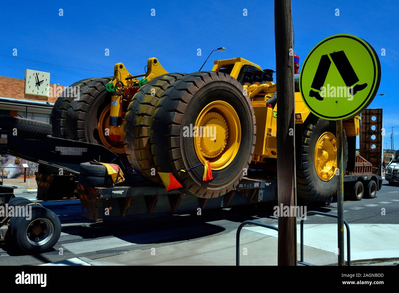 Broken Hill, Victoria, Australia - November 10, 2017: Abnormal wide ...