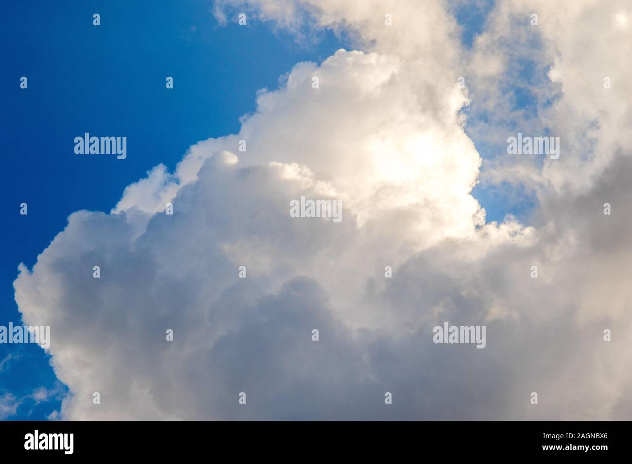 Clouds in all shapes and sizes and colours Stock Photo - Alamy