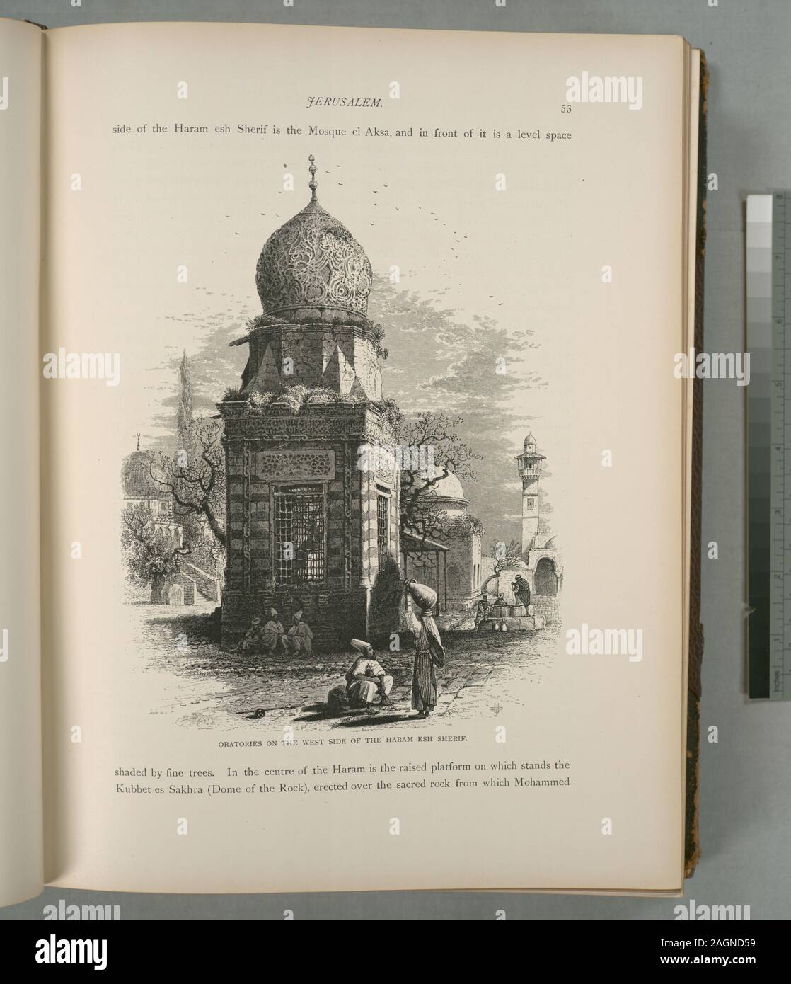Colonel Wilson, ed.; Oratories on the west side of the Haram esh Sherif ...