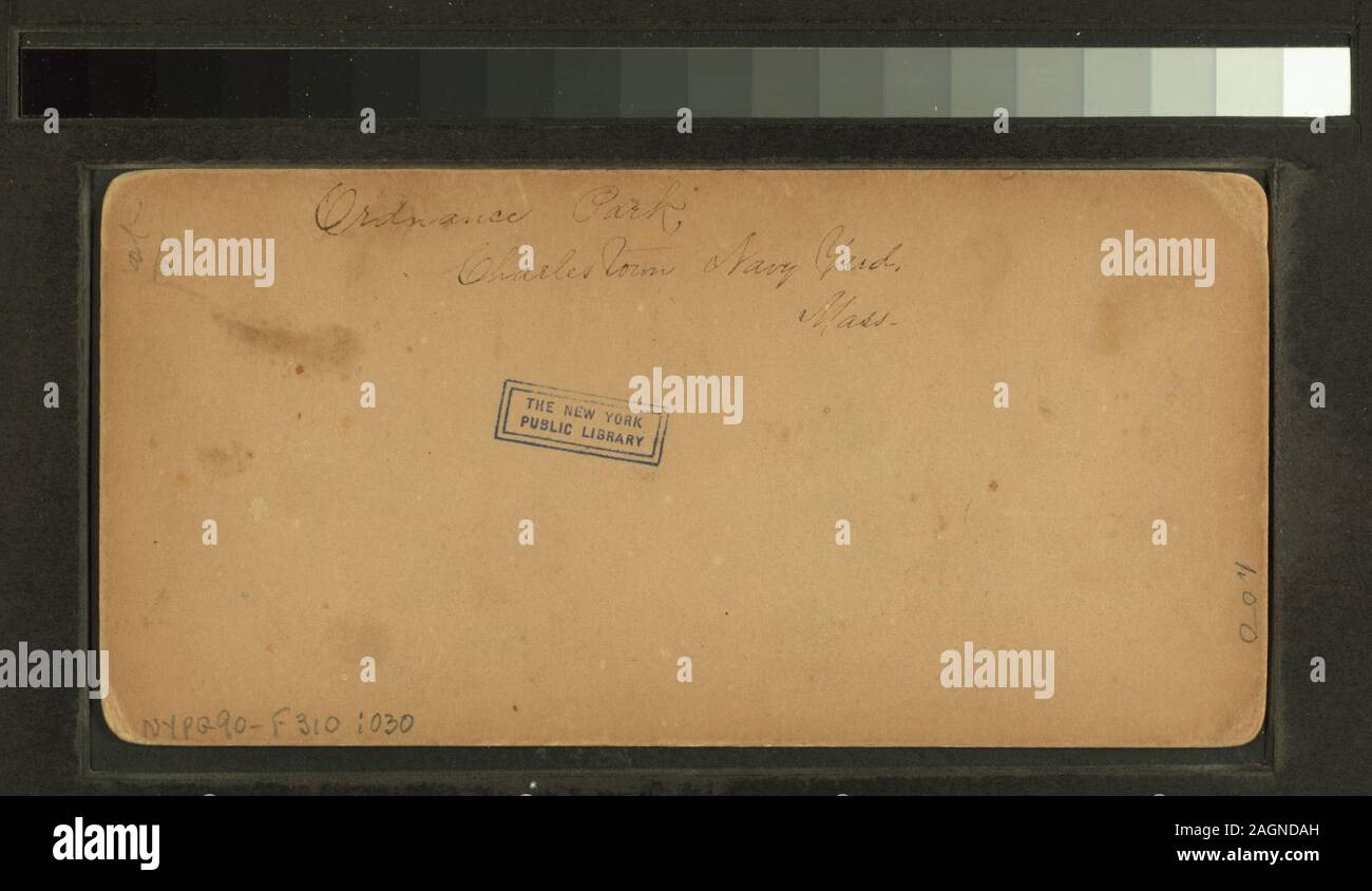 Ordnance park, Charlestown Navy Yard Ordnance park, Charlestown Navy ...