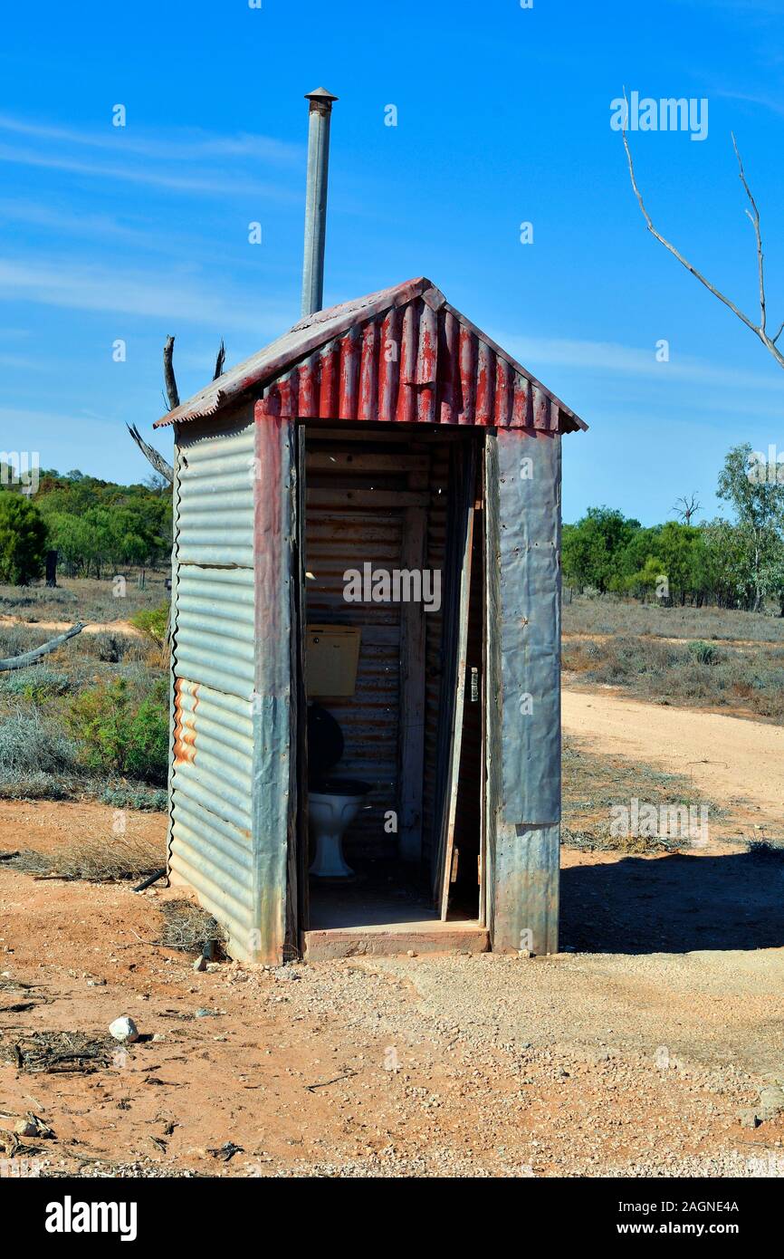 Outback dunny hi-res stock photography and images - Alamy