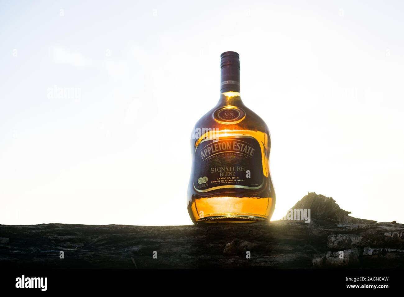 APPLETON ESTATE, JAMAICA - Jul 05, 2019: Bottle of APPLETON ESTATE ...