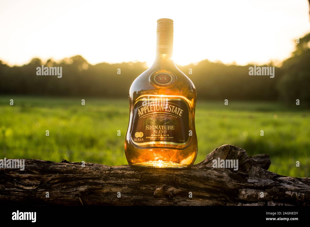 APPLETON ESTATE, JAMAICA - Jul 05, 2019: Bottle of APPLETON ESTATE ...