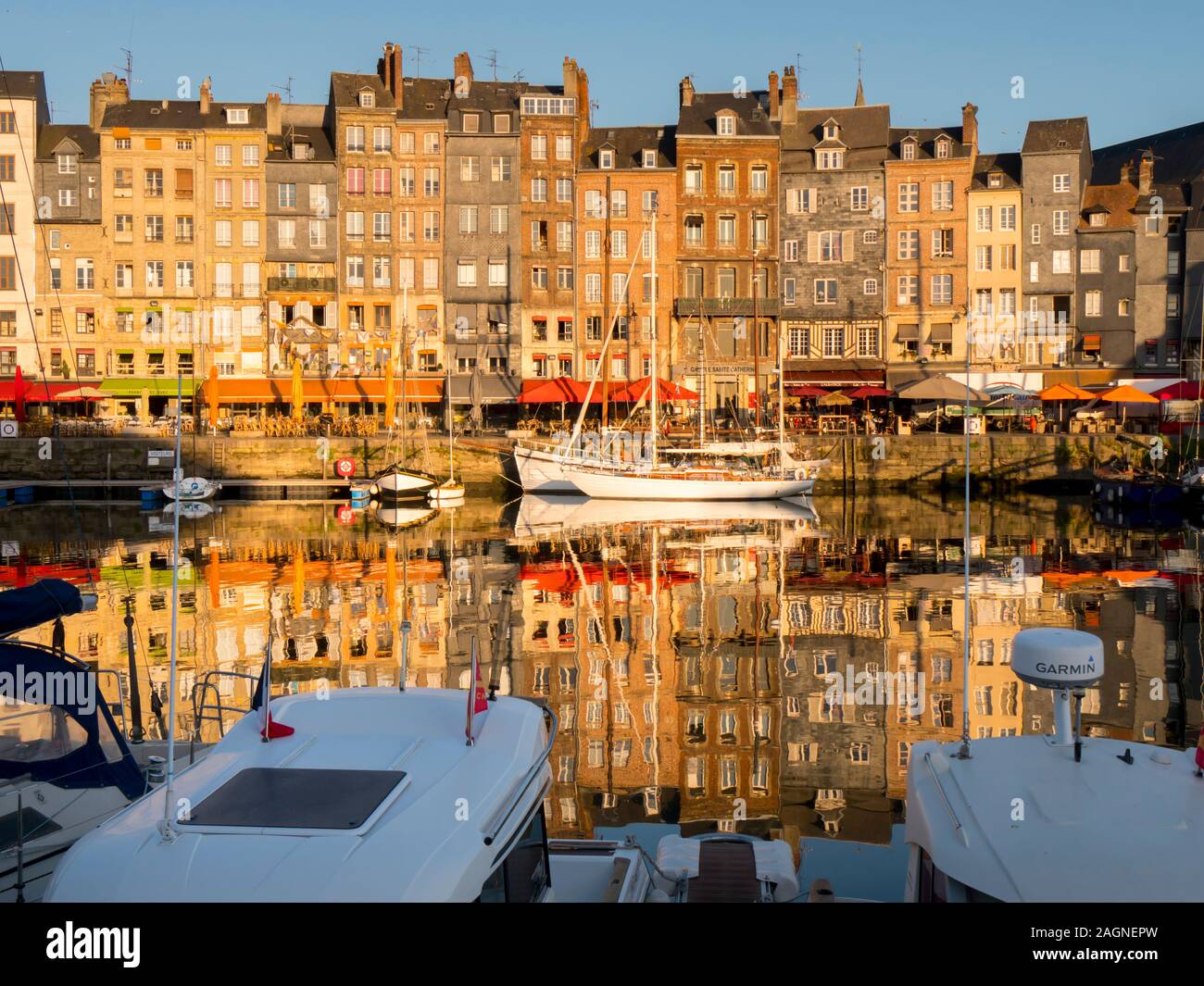 Europe, France, Normandy, Honfleur port Stock Photo - Alamy
