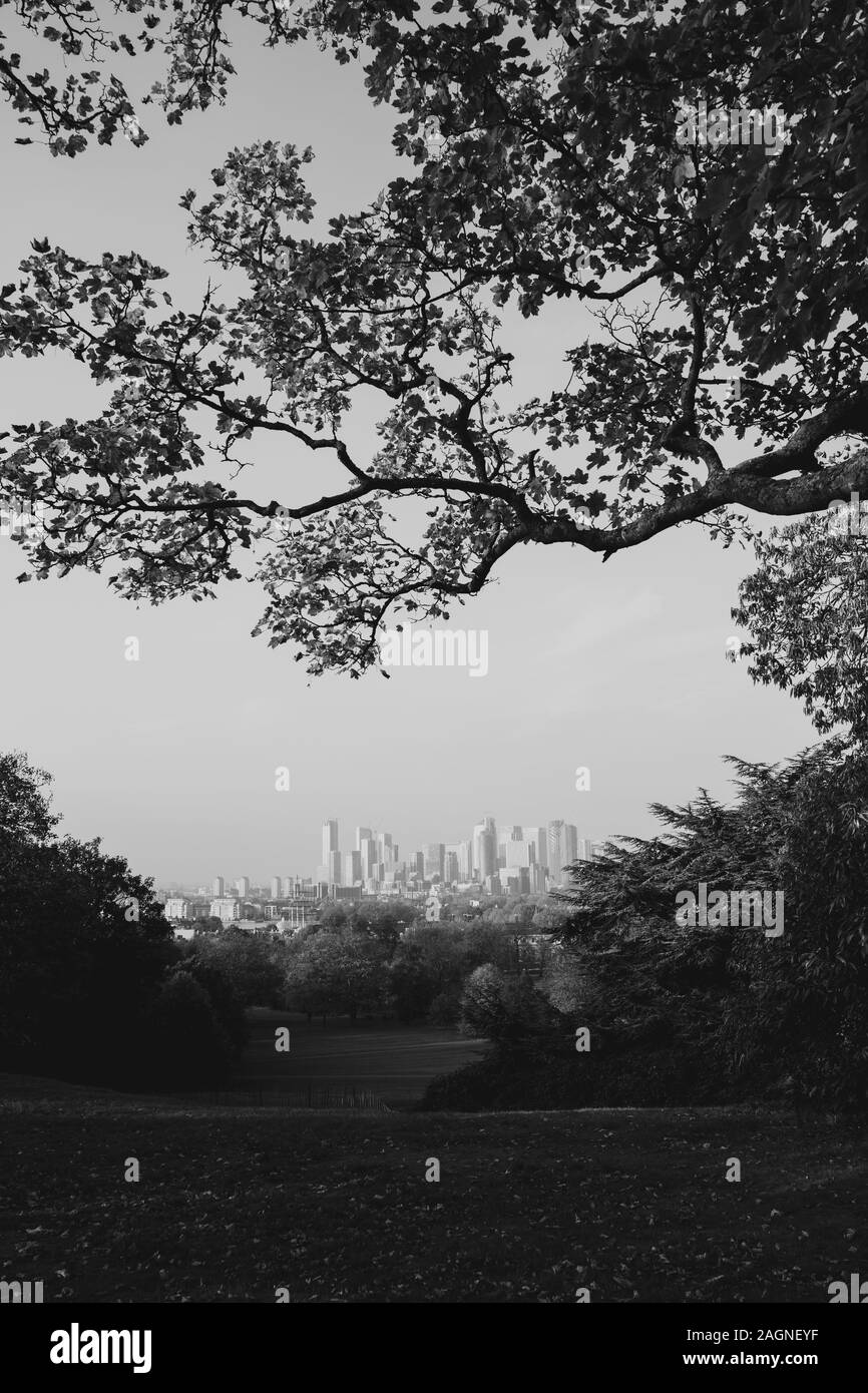 LONDON, UNITED KINGDOM - Oct 31, 2019: Greenwich Park, London, UK ...