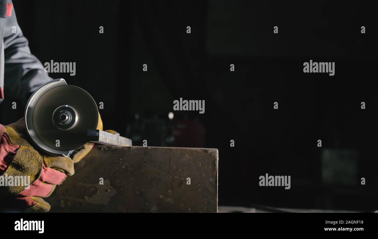 Forge workshop. Smithy manual production. Close up details, industrial ...