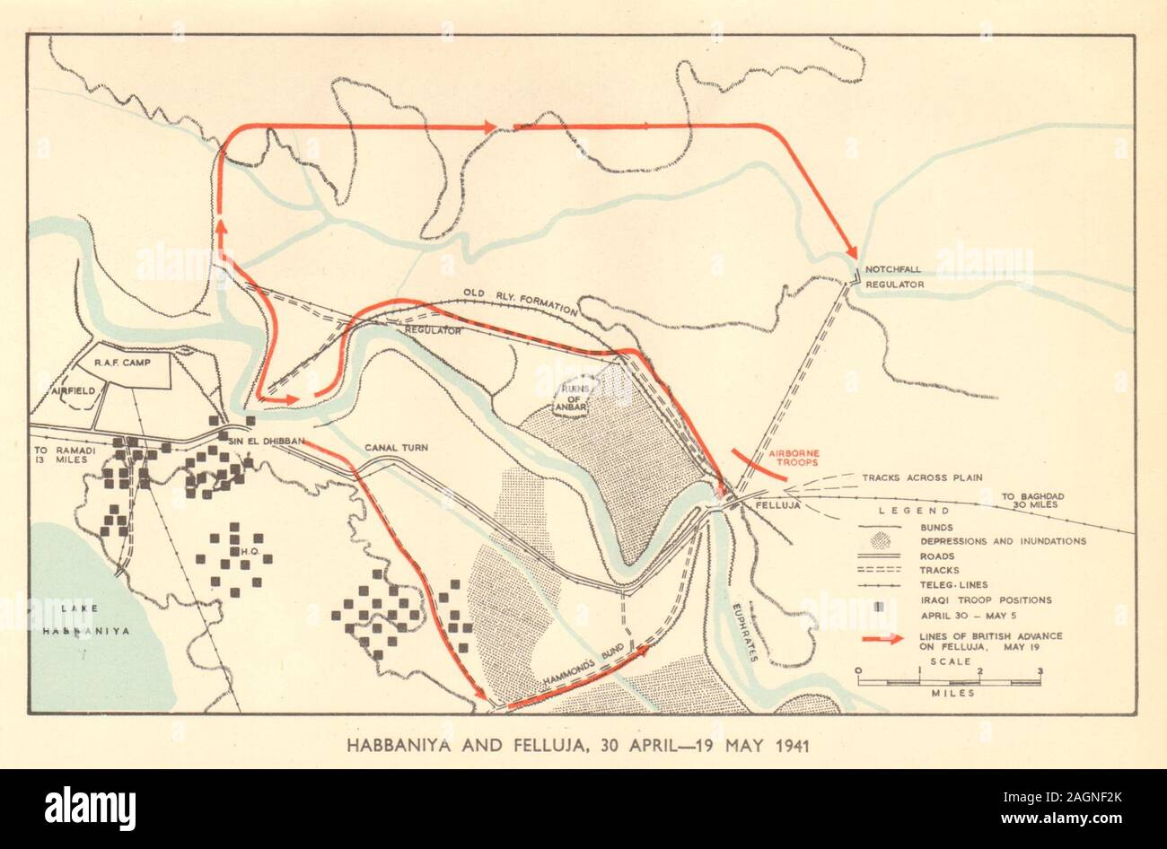 Habbaniya & Felluja 30 April-19 May 1941. World War 2. RAF Iraq 1953 ...