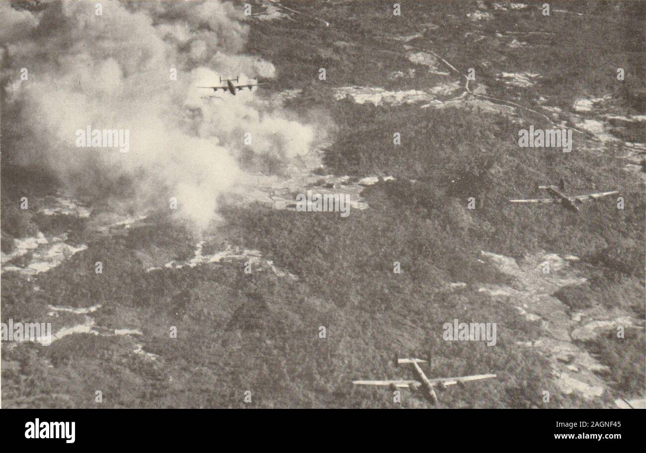 Bombers attacking Ramree Island 1945. World War 2. Royal Air Force ...