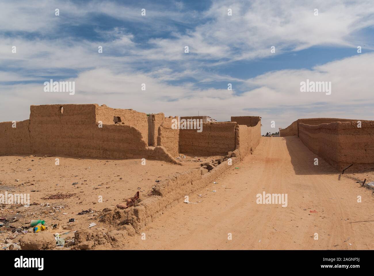 Houses of El-Kurru village, near Karima, northern Sudan Stock Photo - Alamy