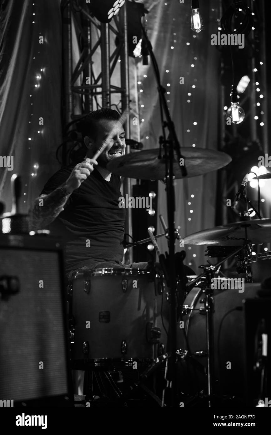 BRISBANE, AUSTRALIA - Aug 19, 2017: Something for Kate are an ...