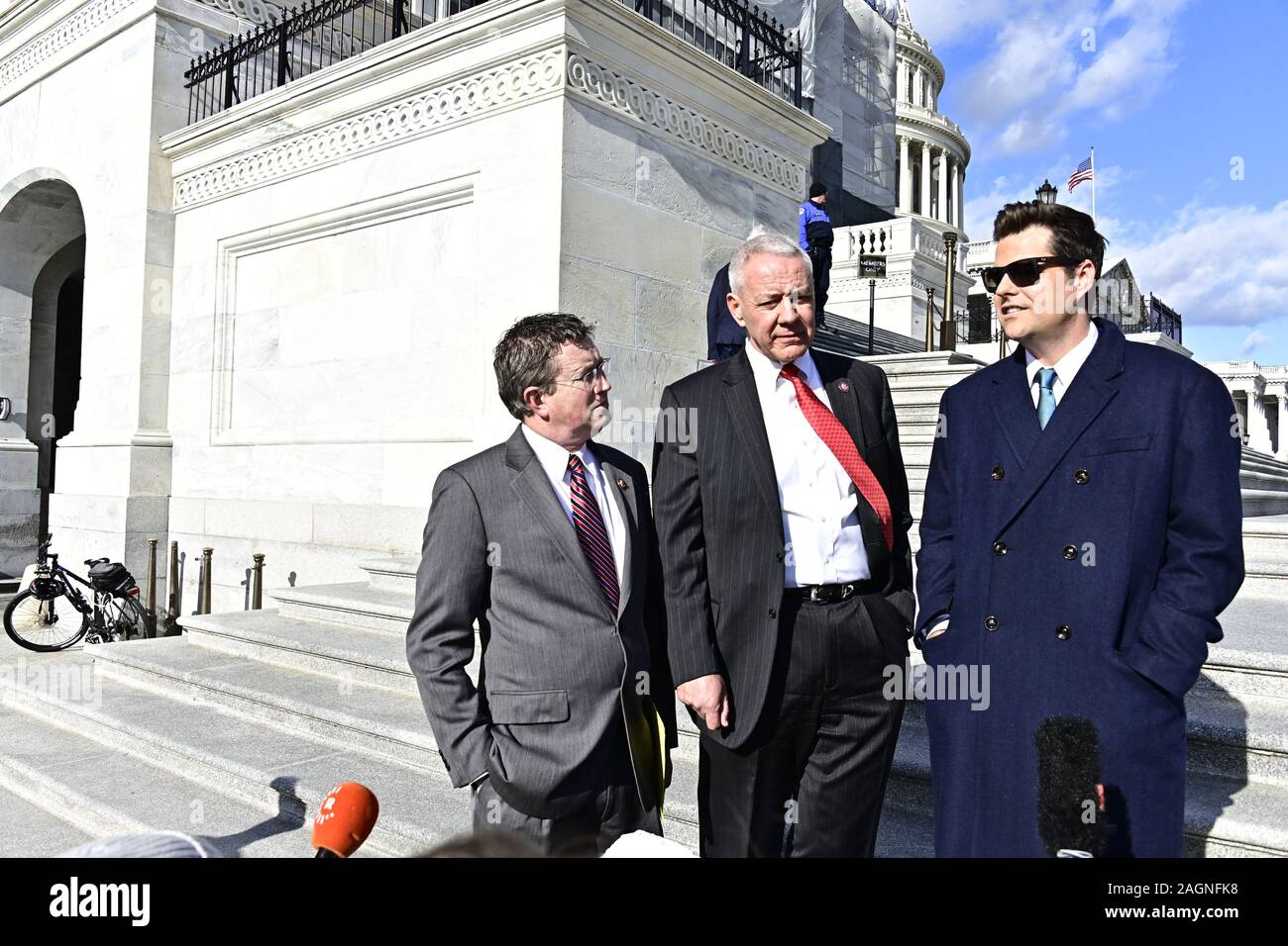 Washington United States 18th Dec 2019 From Left To Right United
