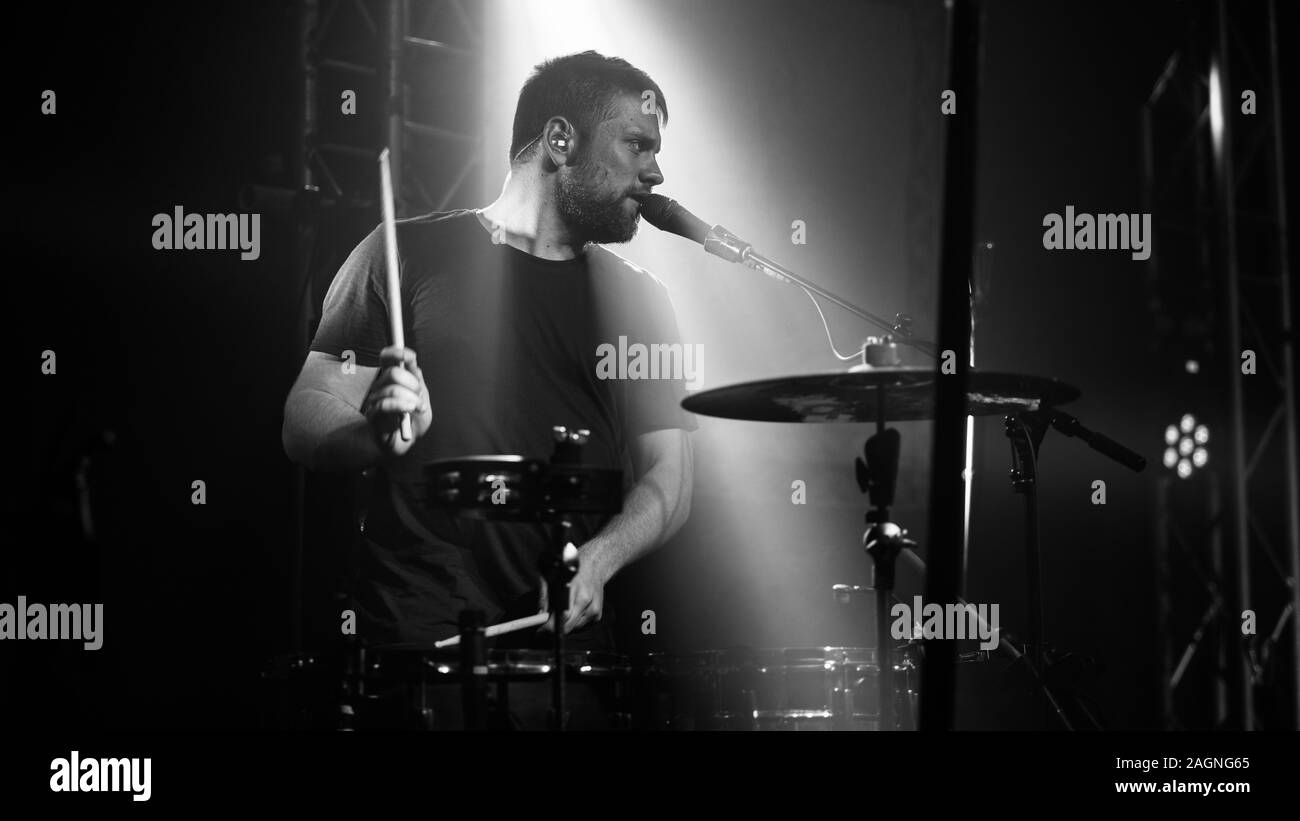 BRISBANE, AUSTRALIA - Dec 10, 2019: Kim Churchill is an Australian folk ...