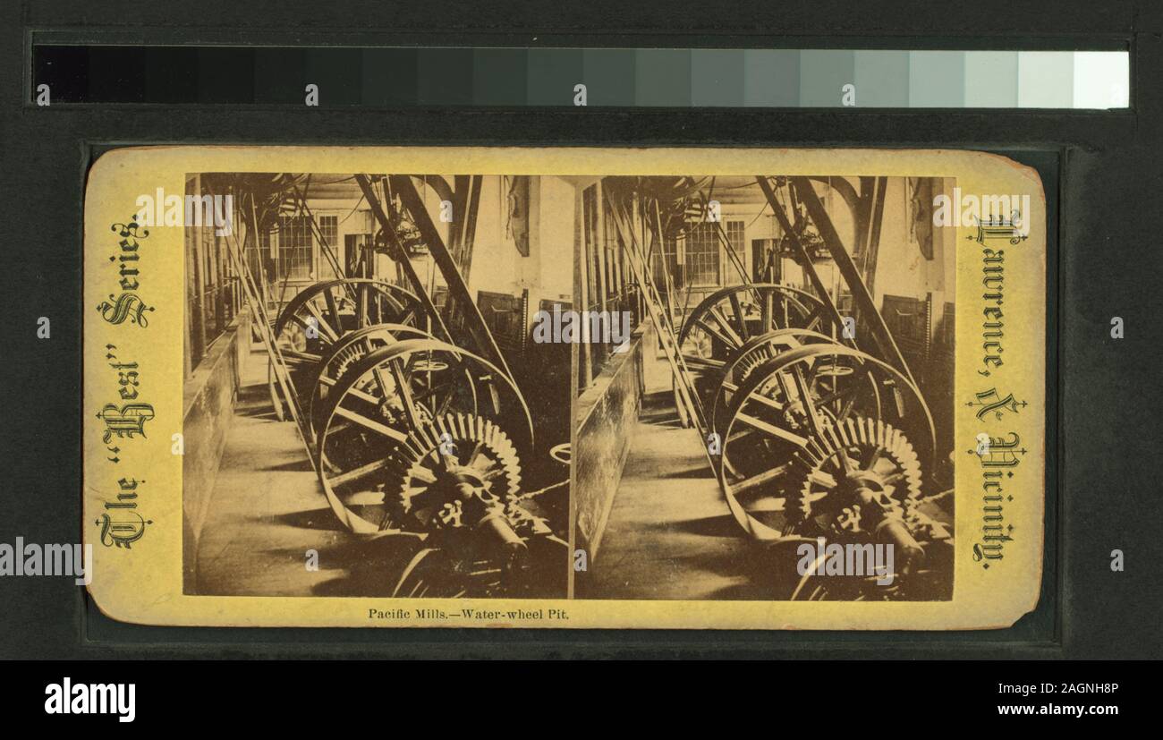 Pacific mills-water wheel pit Pacific mills--water wheel pit.; Pacific ...