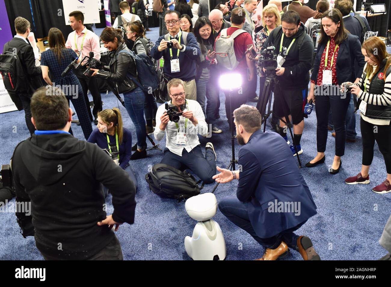 Buddy personal assistant robot from Blue Frog Robotics showcased at CES ...