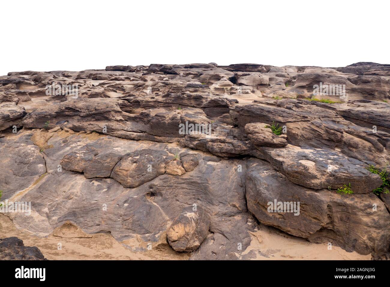 mountain isolated on White background Stock Photo - Alamy