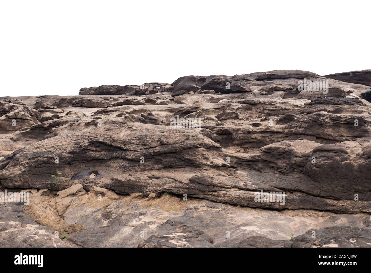 mountain isolated on White background Stock Photo - Alamy