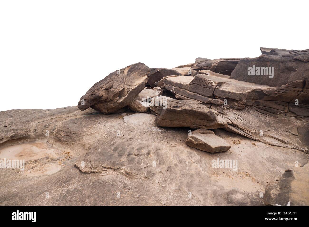 mountain isolated on White background Stock Photo - Alamy