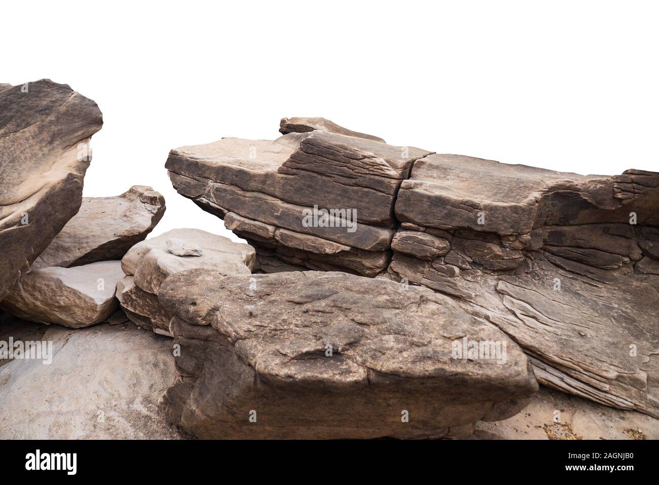 mountain isolated on White background Stock Photo - Alamy