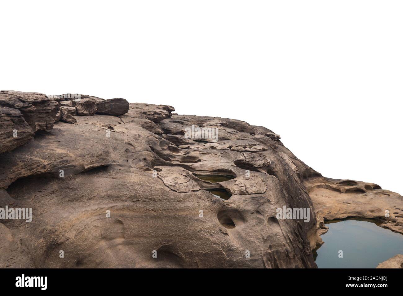 mountain isolated on White background Stock Photo - Alamy