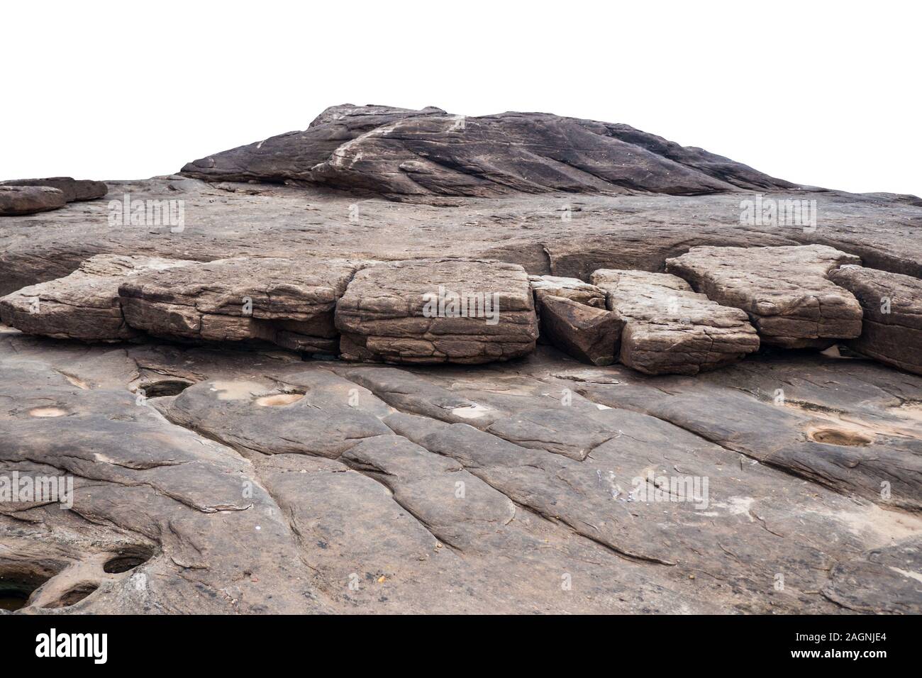 mountain isolated on White background Stock Photo - Alamy