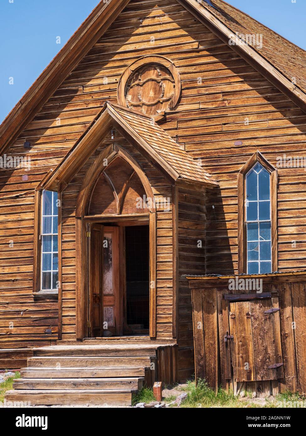 Methodist Church Ghost Town Bodie High Resolution Stock Photography and Images - Alamy