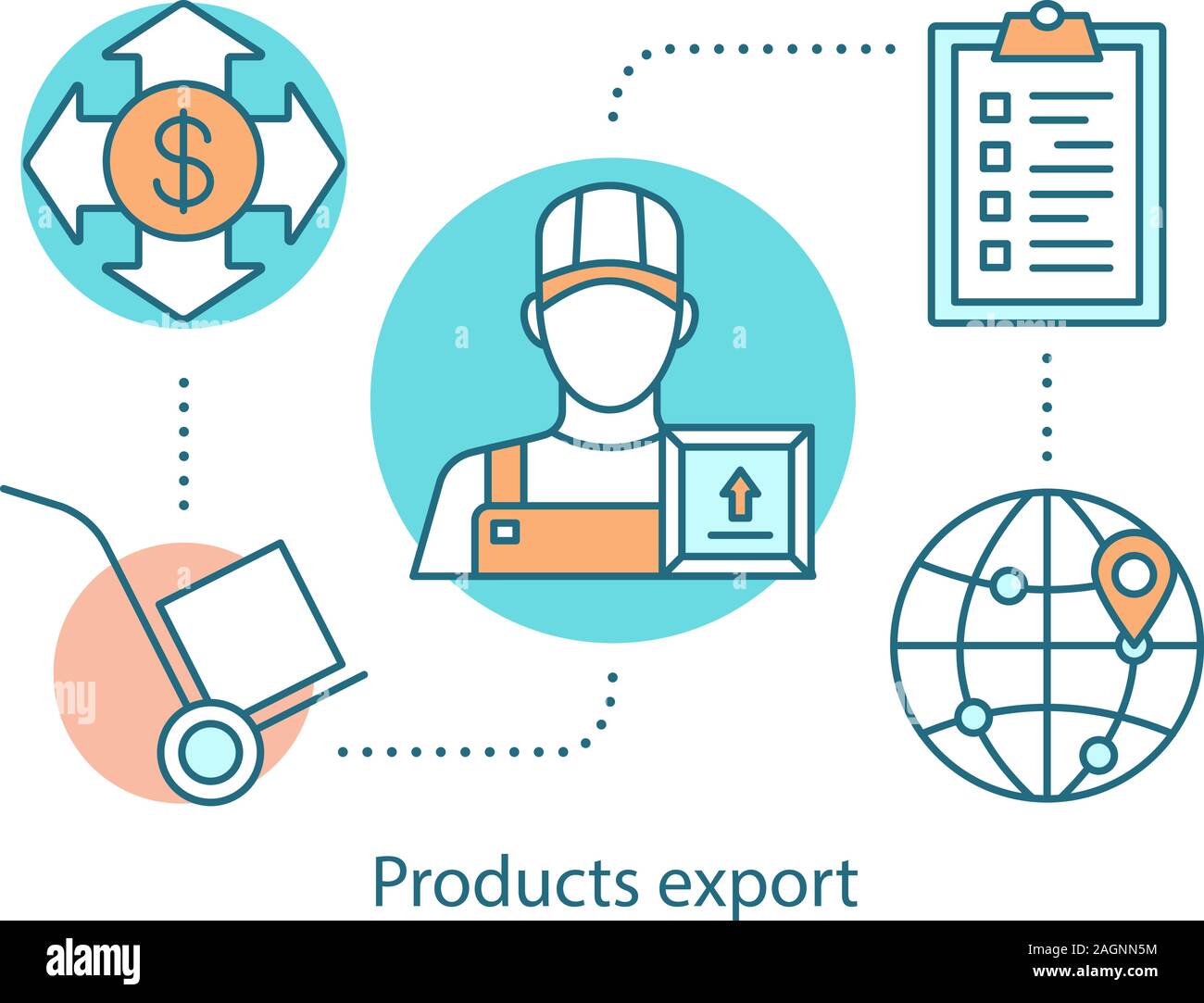 Product Distribution Clipart