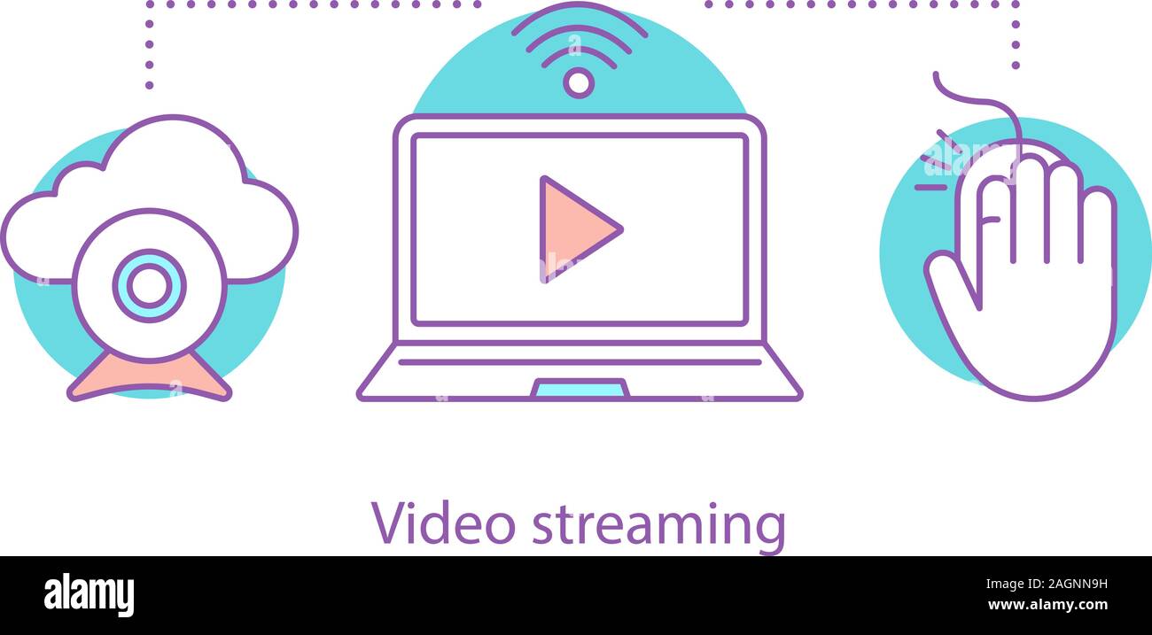 Technology video camera surfing Stock Vector Images - Alamy