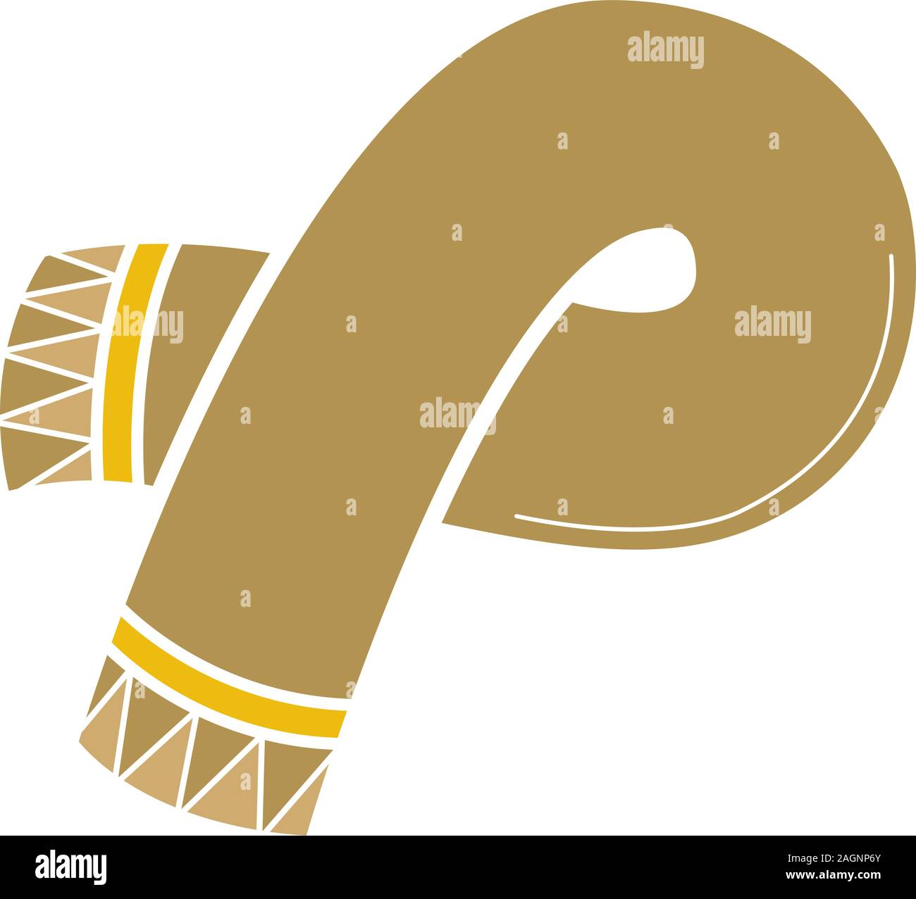 Scarf glyph color icon. Seasonal men and women accessory. Silhouette ...