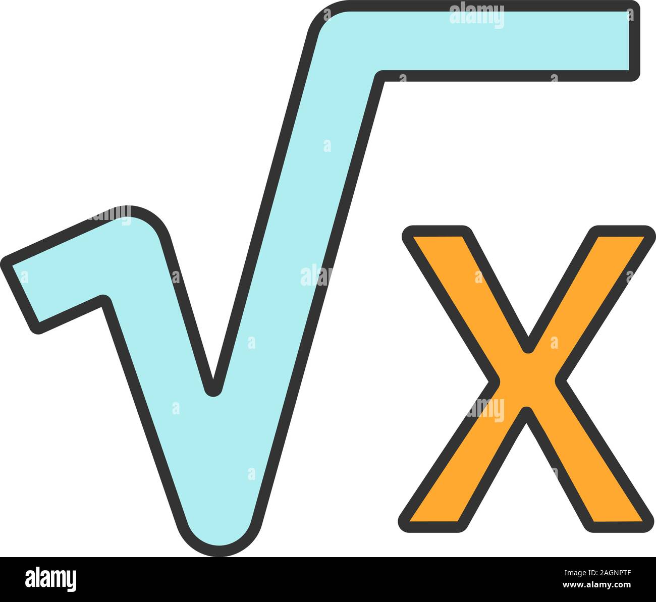 Square root symbol equation hi-res stock photography and images - Alamy