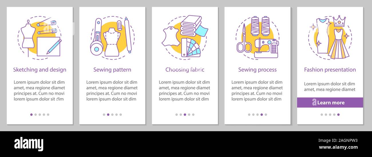 Tailoring instruction Stock Vector Images - Alamy