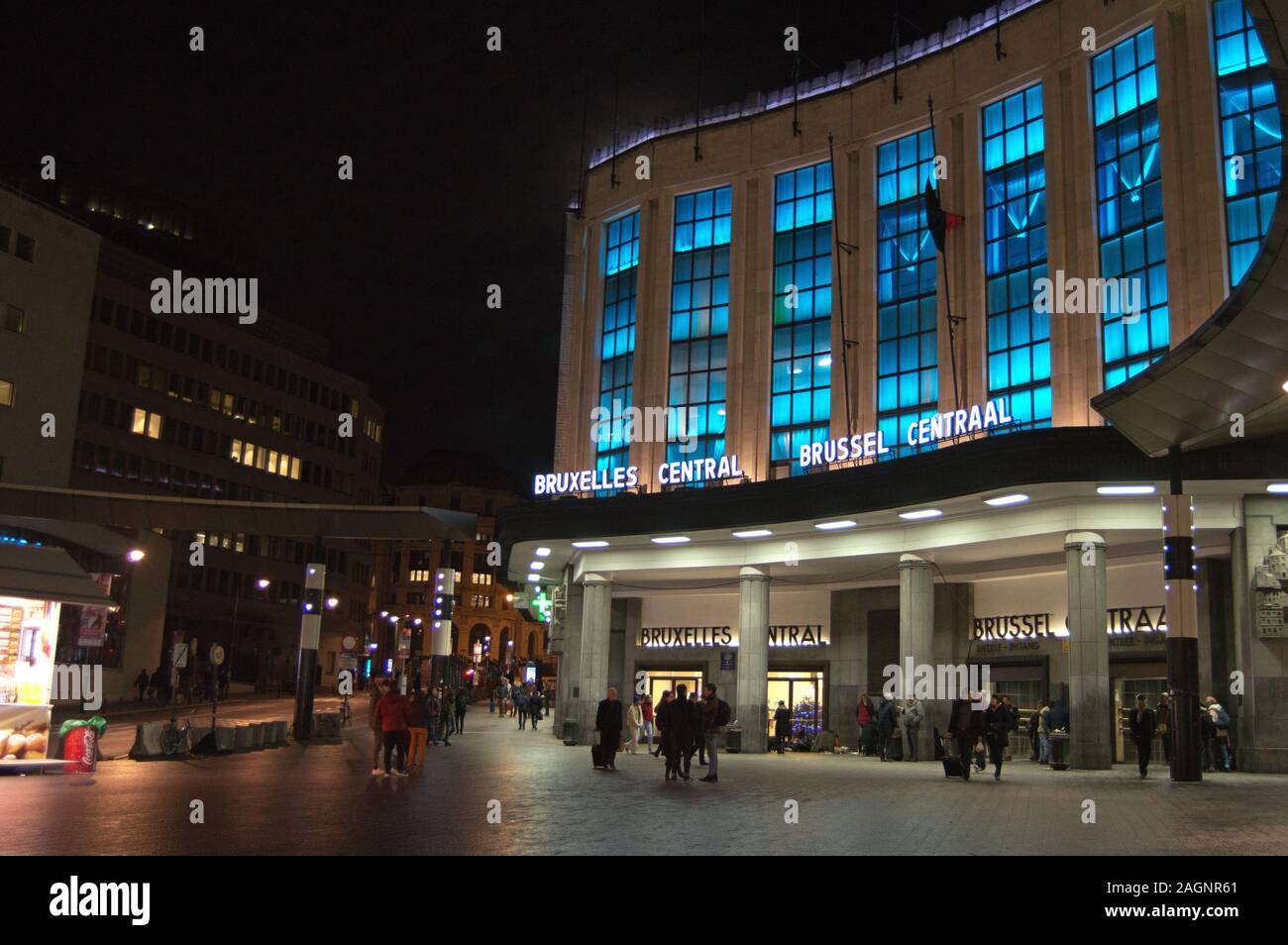 Brussels central station hi-res stock photography and images - Alamy
